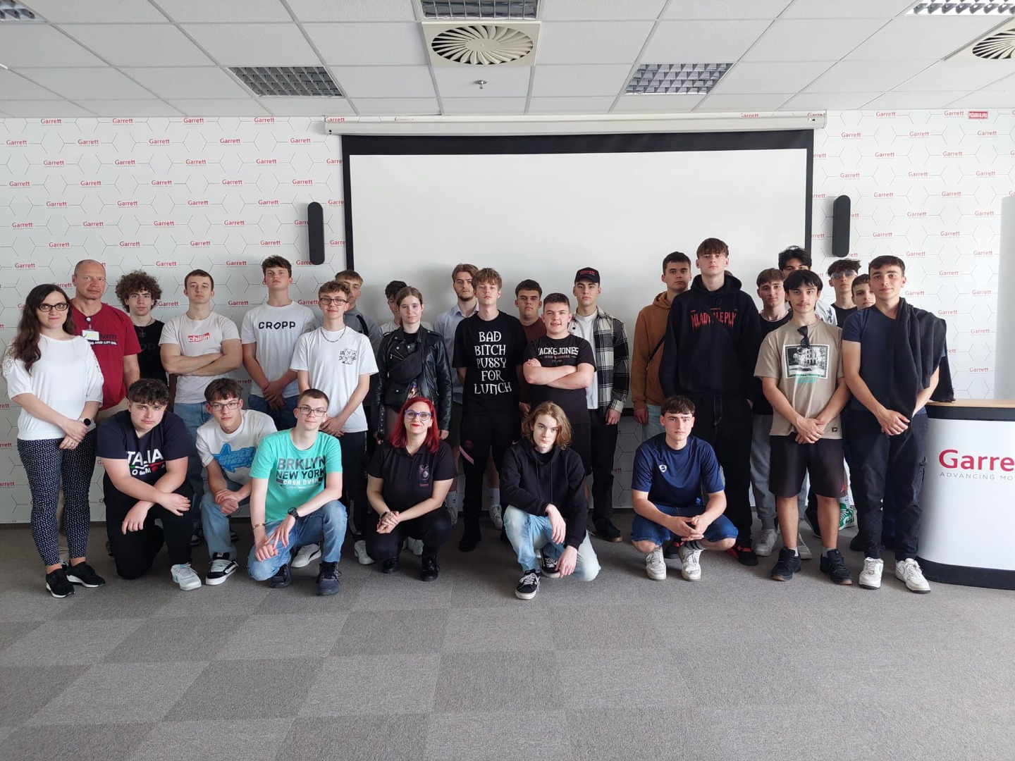 SPŠ technická z Bardejova na exkurzii v spoločnosti Garrett ...